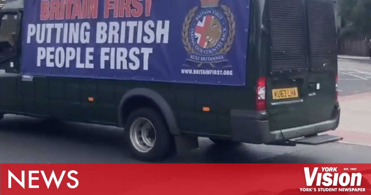 WATCH: Britain First Van Spotted In York | York Vision