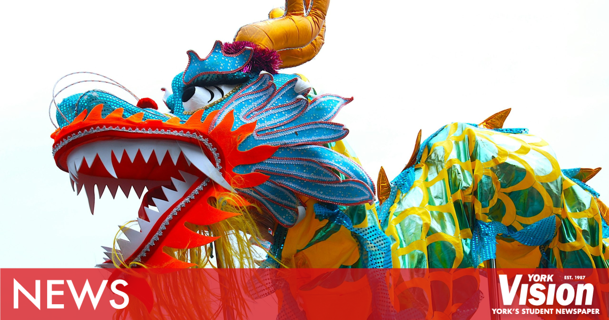 York Chinese Students Parade Through the City Celebrating Chinese New ...