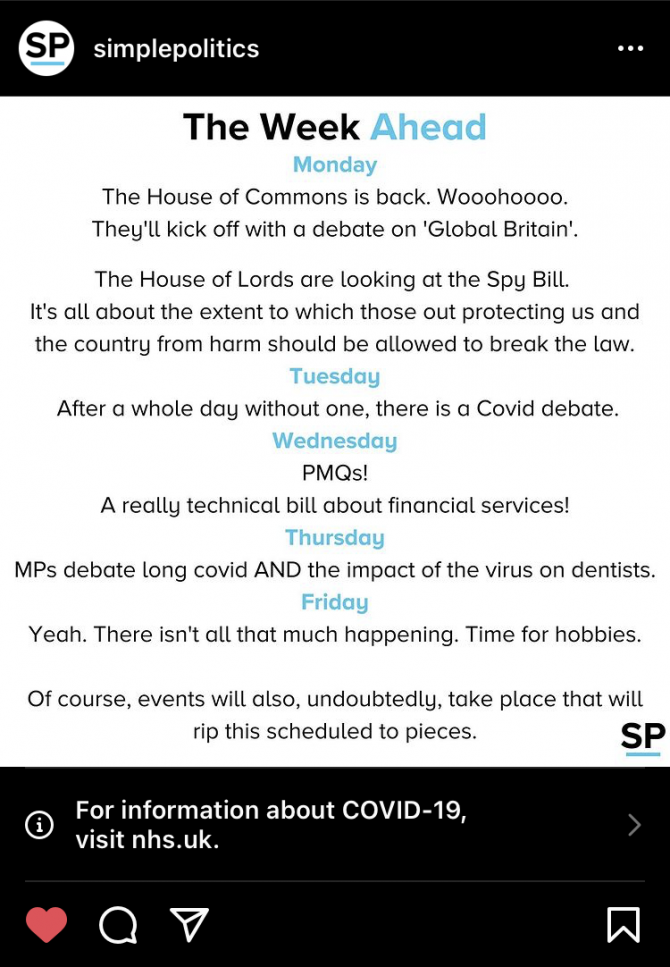 “I Regularly Watch the News and Weep": The Face Behind Simple Politics ...