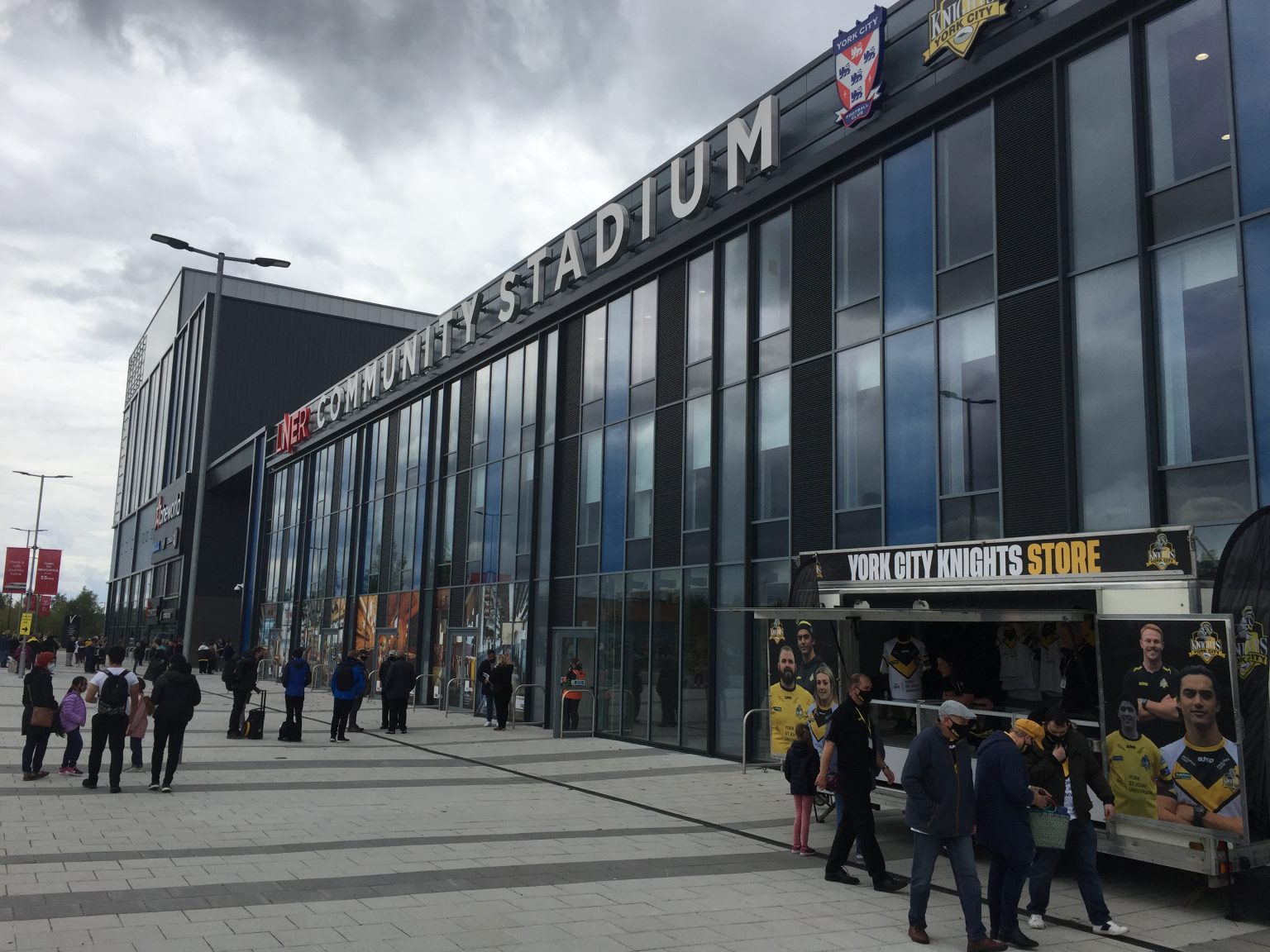 York City Knights Run Riot Against Oldham as First Fans Enter LNER ...