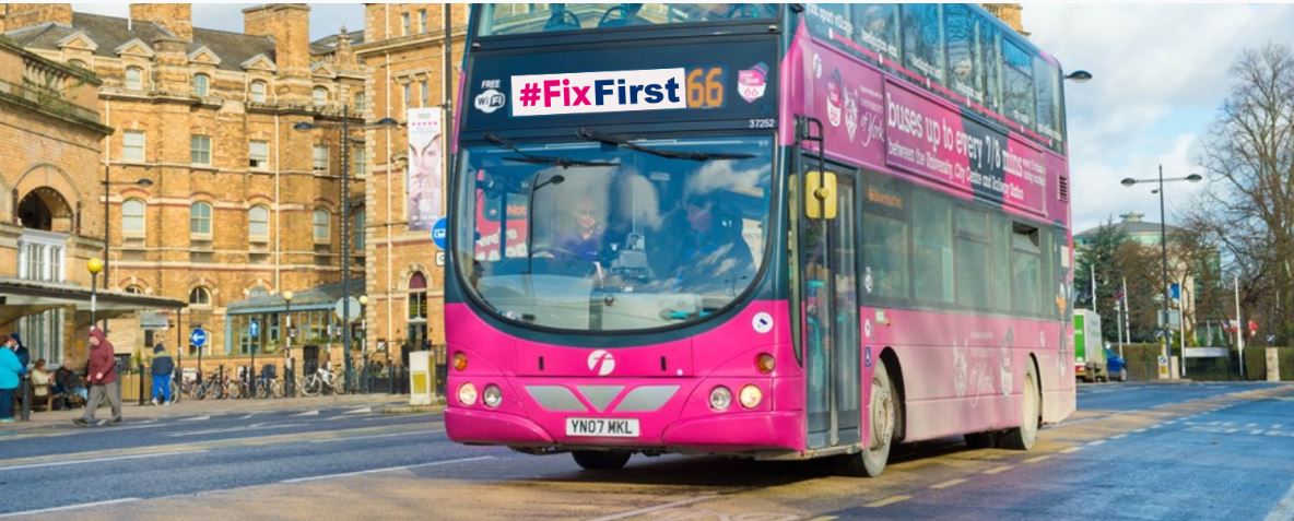 YUSU Sabbs announce campaign to fix First York buses | York Vision