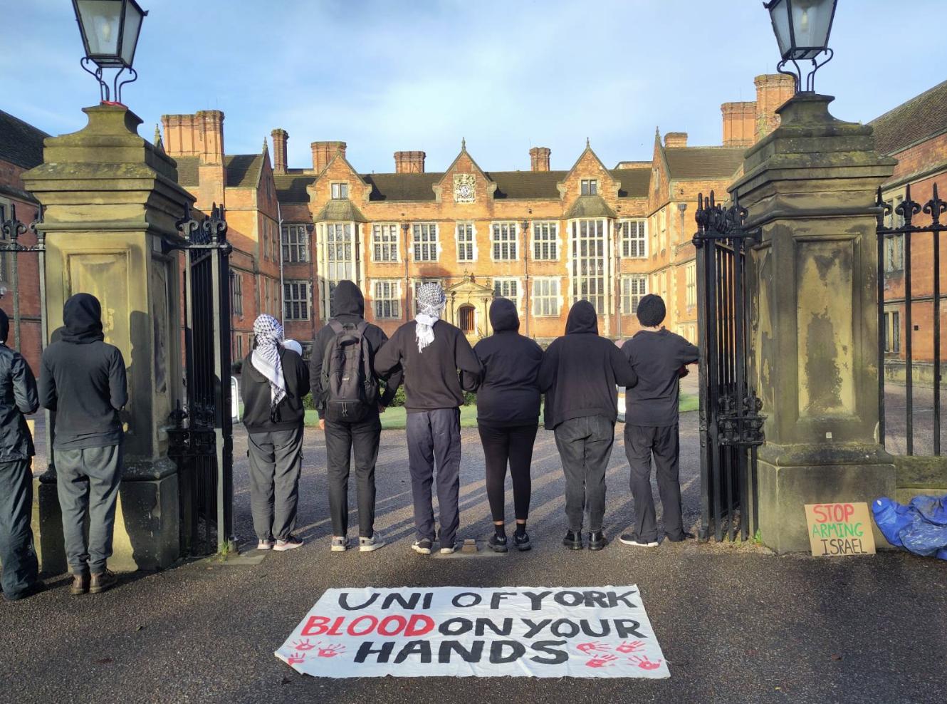 Students blockade Heslington Hall to demand University ends ‘complicity ...