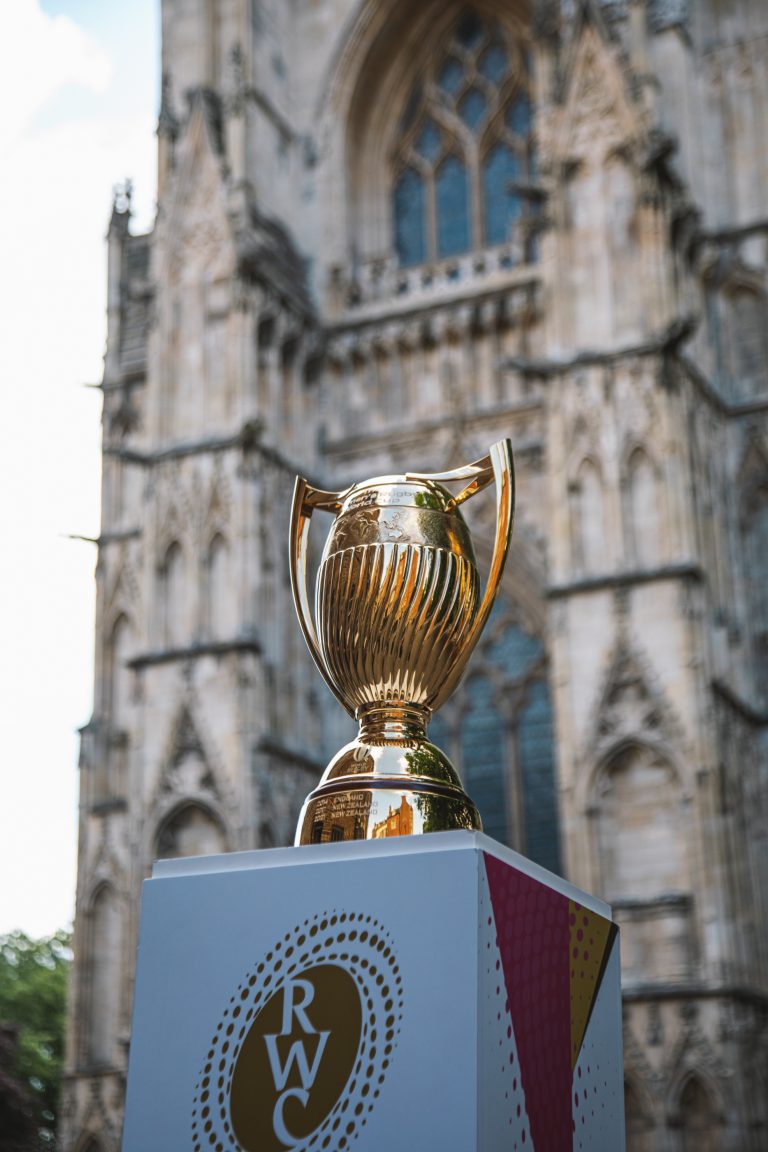 New Women's Rugby World Cup Trophy on Show in York | York Vision